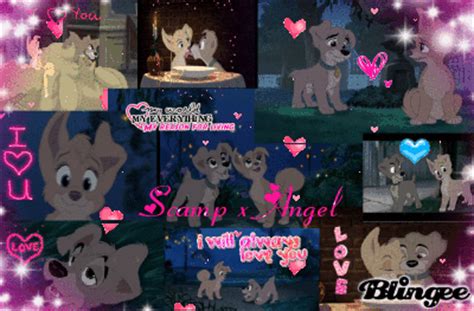 Scamp Angel Collage Picture Blingee Com
