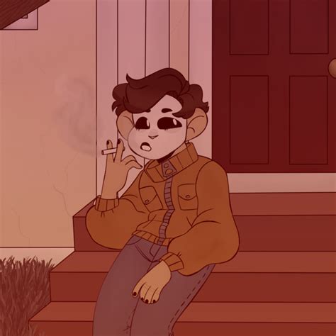 Tim Wright Smoking Masky Marble Hornets Creepypasta Creepy Fan Art