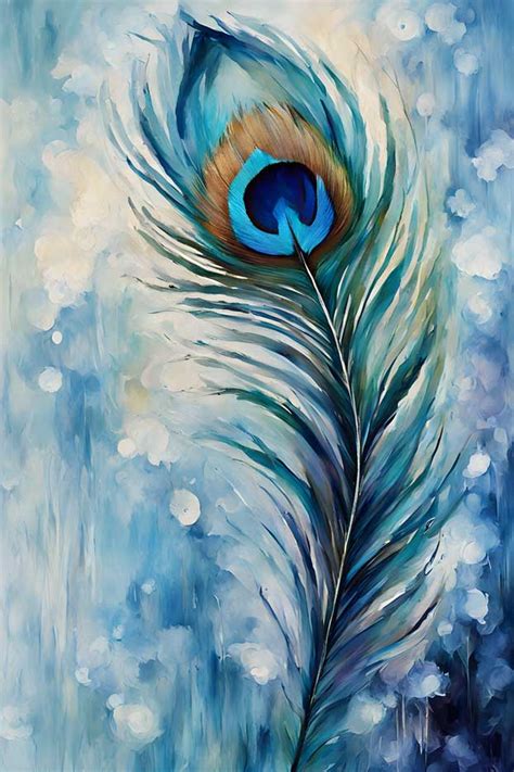 Peacock Feather For Wisdom And Knowledge Enhance Clarity With Ideal Ne