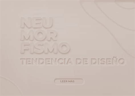 Neumorfismo ¿qué Es En Diseño De Ui