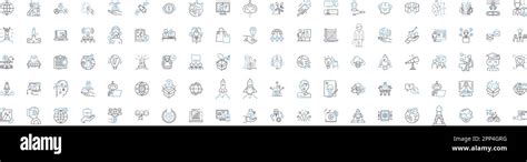 Creative Solution Line Icons Collection Innovation Imagination Creativity Invention