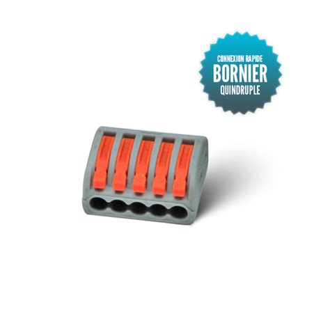 5 Fold Quick Connect Terminal Block