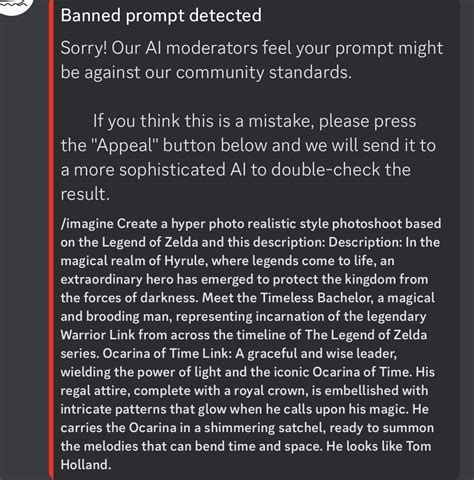 what is causing these “banned prompts” to trigger r midjourney