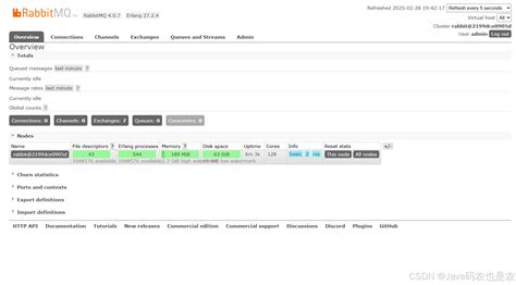 使用docker部署rabbitmqdocker部署rabbitmq 1883 Csdn博客