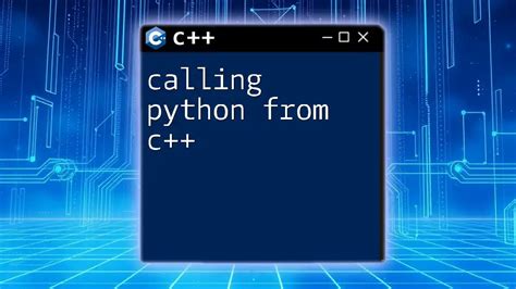 Embedding Python In C A Simple Guide