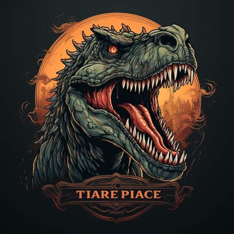 Premium Photo Dinosaur Logo