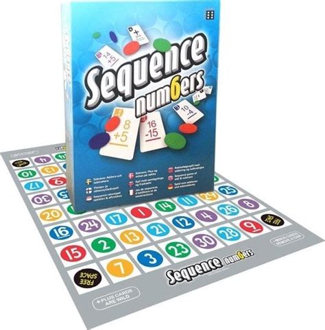 Sequence Numbers Bordspel Engelstalig Jouwoutletnl