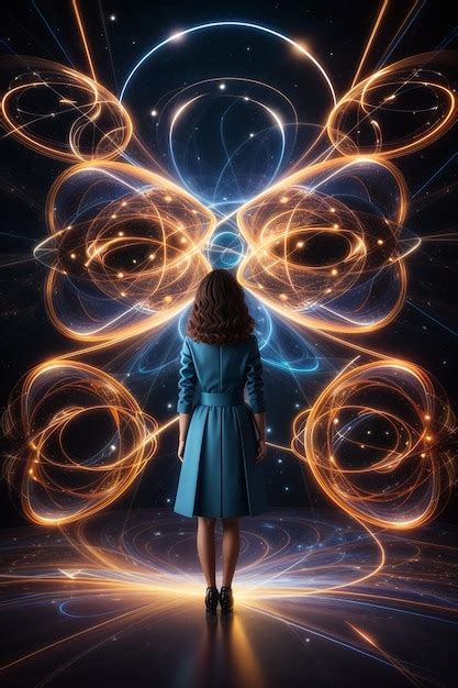 Premium Ai Image Quantum Visualizing The Uncertainty Of Quantum