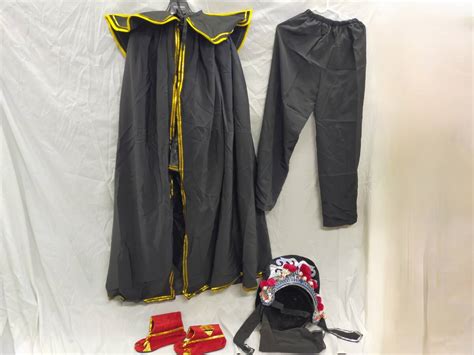 Yahoo オークション 【v4】変面衣装セット 衣装 用品 マント ブーツ