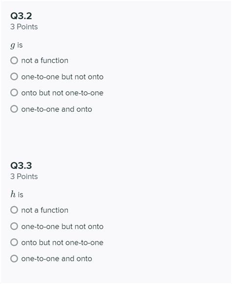 Solved Q3 Functions 9 Points Let F G And H Be The Functions