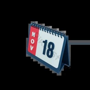 Realistic Desk Calendar Isolated On PNG Background PNG Images PSD Free Download Pikbest