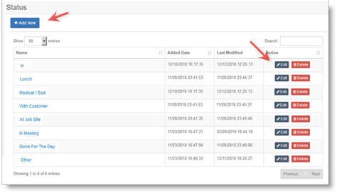 Custom Sign Out Choices For The Inout Board