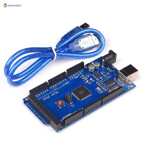 MEGA Placa De Desenvolvimento R CH G ATMEGA Kit Com Cabo USB Rb Shopee Philippines