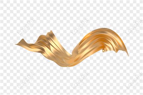 금속 질감 실크 리본 장식 Png 일러스트 무료 다운로드 Lovepik