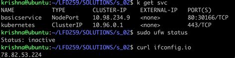 Lab 23 Section 13 Nodeport Service Connection Failed — Linux