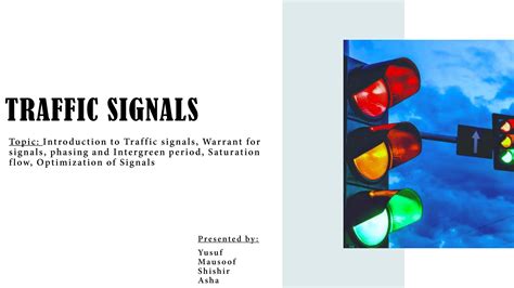 Traffic Signals By Asha Mohan Issuu