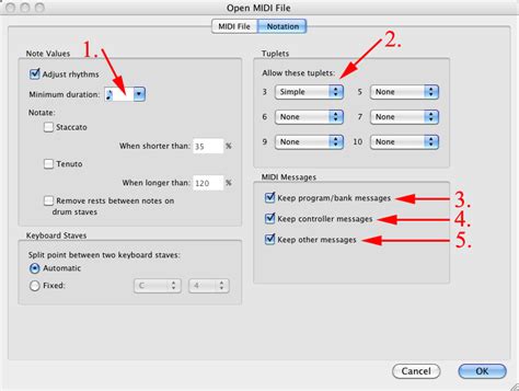 Preparing Midi Files For Best Import Results In Sibelius 7 Of Note