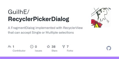 Github Guilherecyclerpickerdialog A Fragmentdialog Implemented With Recyclerview That Can