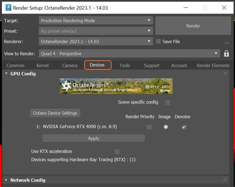 Render Setup
