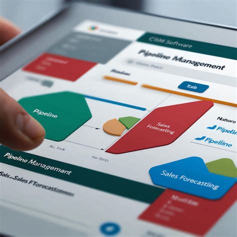 Professional Crm Image With Advanced Software Interface Premium Ai