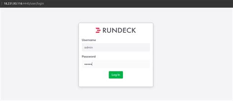 Steps To Setup Rundeck On Ubuntu 2004