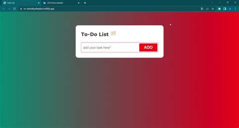 Diwakar Chaurasiya On Linkedin 30daysofchallenge 30projects 30daysofcodechallenge Todolist