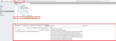 Debugging In Visual Studio Automation In Testing