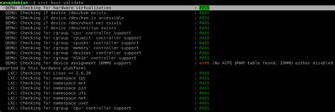 Check Which Virtualization Technology Is Supported By Your Cpu On Debian 10 Vitux