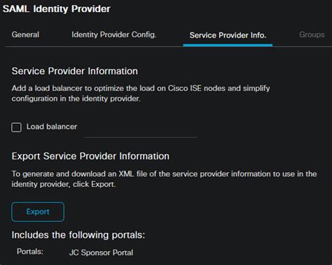Cisco Ise Sponsor Portal Authentication Via Jumpcloud Sso Cisco Community