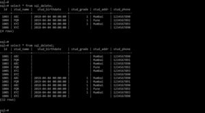 Sql Delete Statement Differences And Parameters With Examples