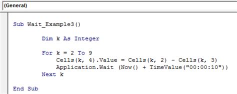 Vba Wait Function In Microsoft Excel Tpoint Tech