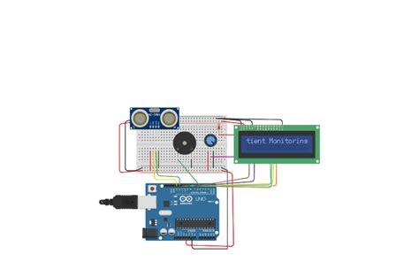 Circuit Design Patientmonitoringsystem Tinkercad