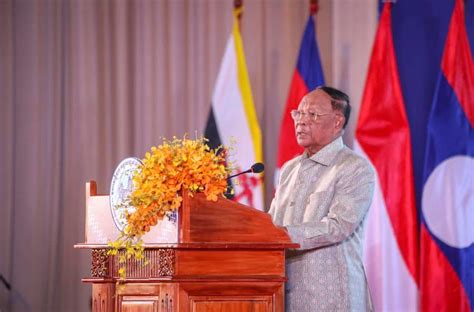 សម្តេចអគ្គមហាពញាចក្រី ហេង សំរិន ប្រធានរដ្ឋសភា និងជាប្រធានអាយប៉ាលើកទី៤៣