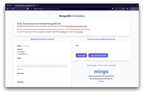 Tools For Mongodb Mingo The Fastest Mongodb Gui Experience Ever Made