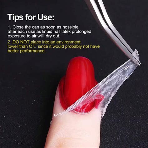 10ml nail peel off liquid anti overflow glue edge latex tape peel off