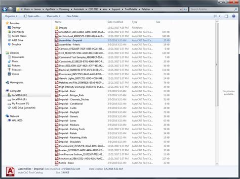 Solved Civil Imperial Subassemblies Tool Palette Are Missing