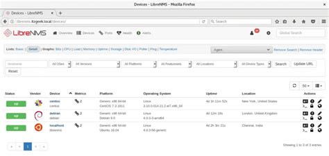 how to add devices to librenms monitoring tool itzgeek