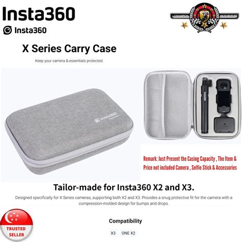 Insta X Series Carry Case Photography Photography Accessories Camera Bags Carriers On