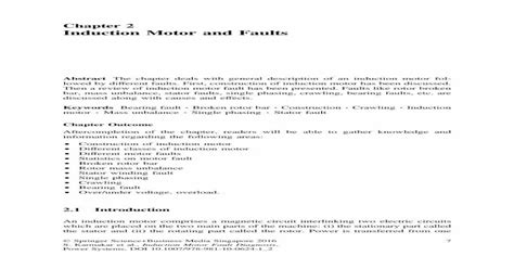 Pdf Induction Motor And Faults Dokumen Tips
