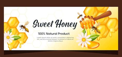 수평 광고 배너 디자인 터 일러스트레이션 프리미엄 벡터