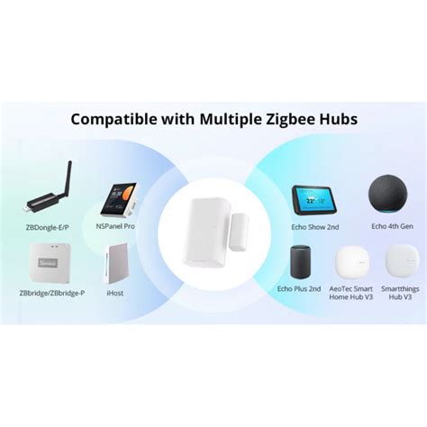 Sonoff Zigbee 30 Door Or Window Sensor Snzb 04p