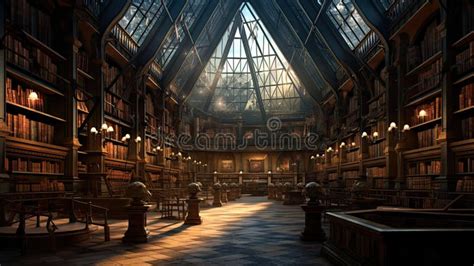 Knowledge Library Triangle Stock Illustration Illustration Of Archives 307664349