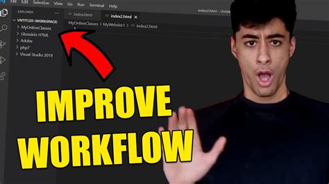 How To Speed Up Your Workflow In VS Code Workspace Folder YouTube