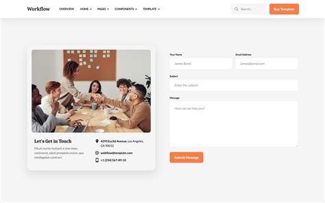 Workflow Startup HTML5 Responsive Website Template