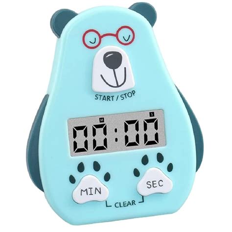 Krusan Digital Kitchen Timer Stopwatch Large Digits Loud Alarm Kitchen Timer Magnetic Countdown