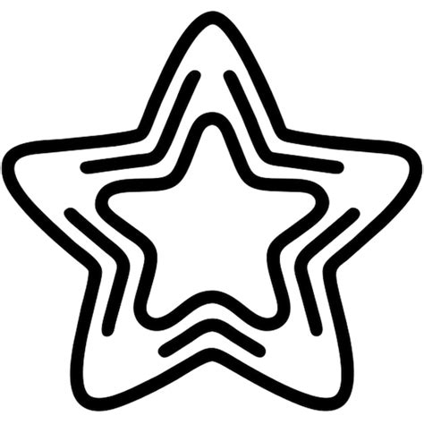 Premium Vector Star Icon Outline