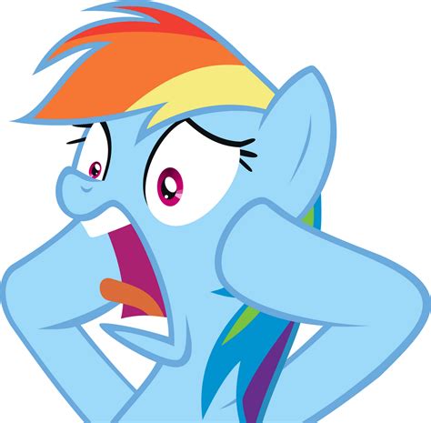Rainbow Dash Shocked By Spyro4287 On Deviantart