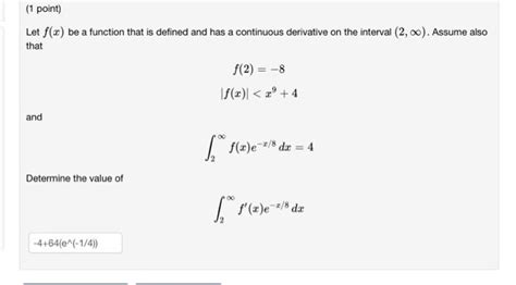 Solved 1 Point Determine Whether Each Of The Following