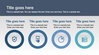 IOS Style PowerPoint Background Template SlideModel