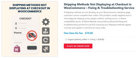 Fixing Shipping Methods Not Displaying At Checkout In Woocommerce